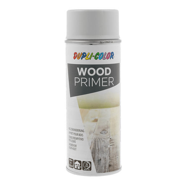 DUPLI-COLOR Wood Primer Grey 400 ml - Rakennuskemia